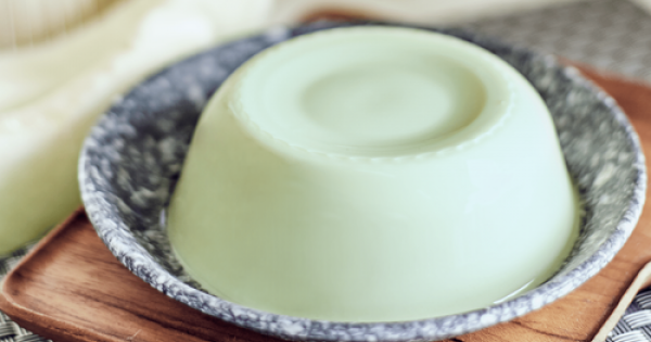 Honeydew Soya Pudding